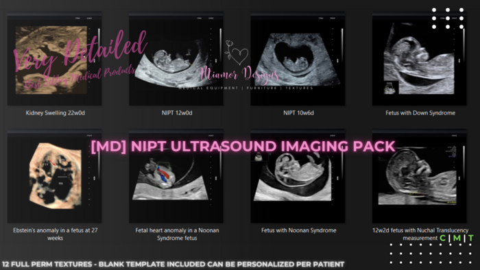 Second Life Marketplace - Miamor Textures - NIPT Ultrasound Textures ...